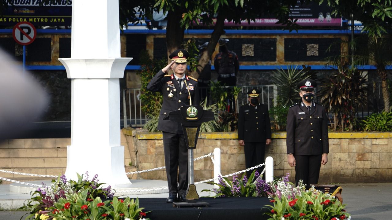 Wakapolda Metro Jaya Pimpin Upacara Peringatan Hari Kesaktian Pancasila ...