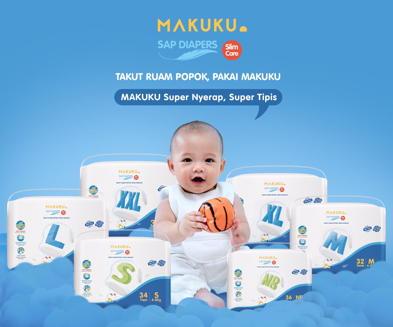 MAKUKU Luncurkan Popok Super Tipis dan Mudah Menyerap - sinarharapan.net