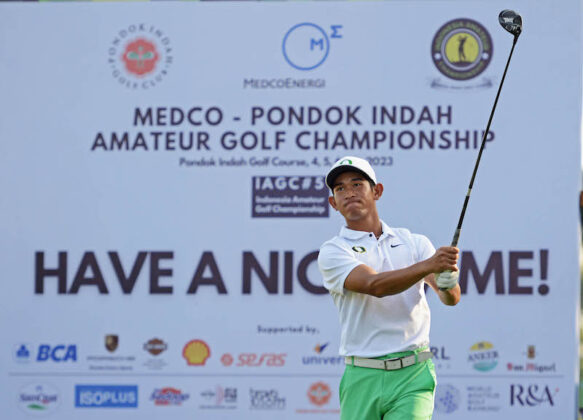 Pegolf Tuan Rumah, Gabriel Hansel dan Elaine Widjaja Masih Teratas ...