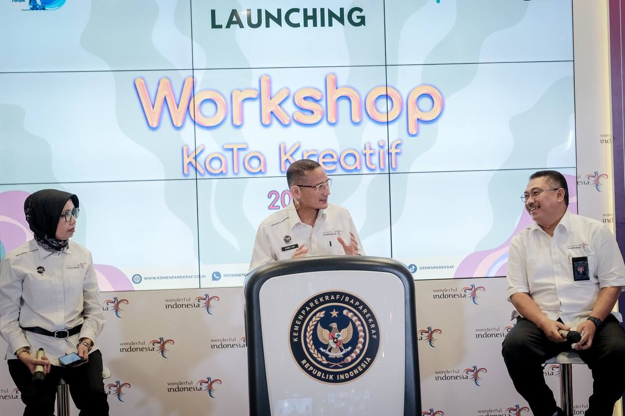 Menparekraf Luncurkan Workshop KaTa Kreatif 2024 - sinarharapan.net