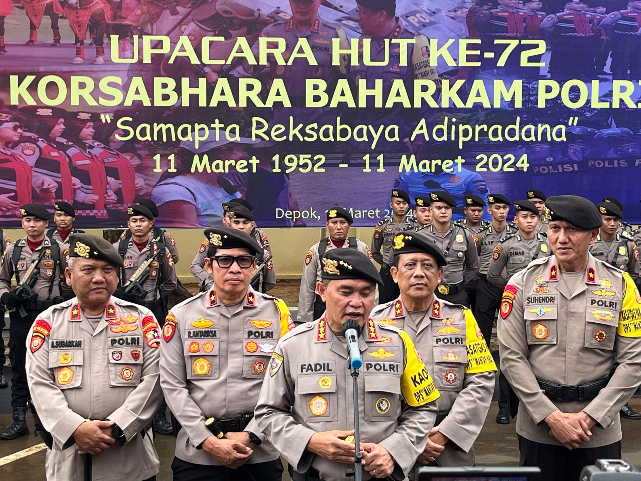 Peringati HUT ke- 72 Korsabhara, ini Pesan Kabaharkam Polri, Komjen ...