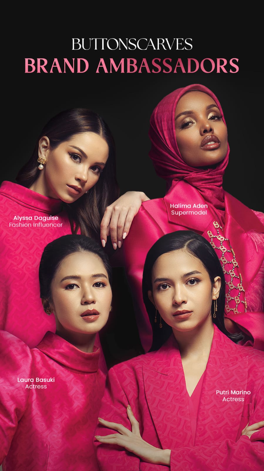Buttonscarves Resmi Umumkan 4 Brand Ambassador - sinarharapan.net