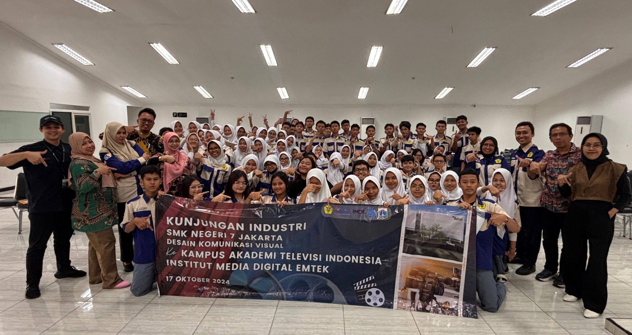 IMDE Menerima Kunjungan Industri, Siswa SMKN 7 Jakarta Antusias Ikuti ...