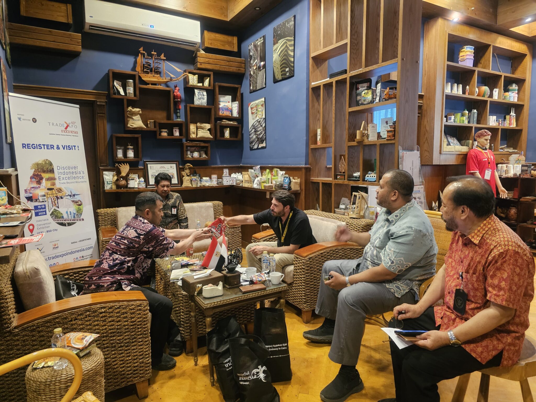Supermarket Mesir Siap Pasarkan Produk Mamin, Bumbu dan Rempah-rempah ...