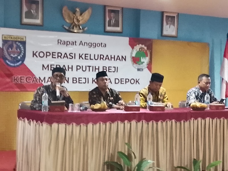 Gelar Rapat Anggota Perdana, Koperasi Merah Putih Beji Kota Depok Mulai ...