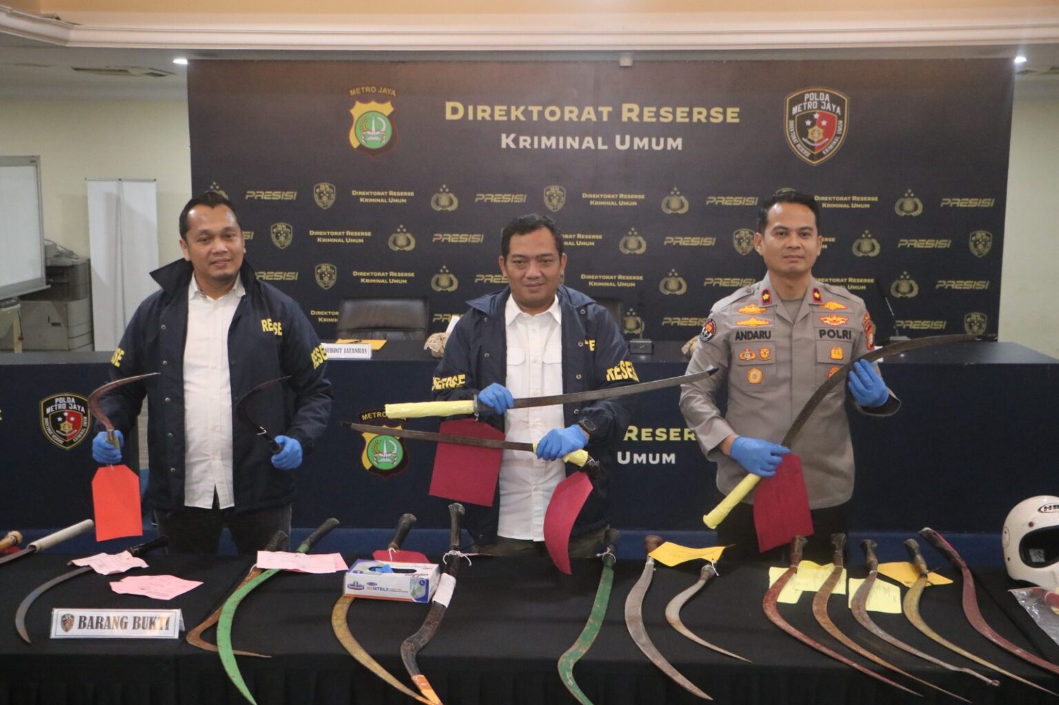 15 Hari Operasi Pekat Jaya 2026, Polisi Amankan 105 Orang dan Sita ...