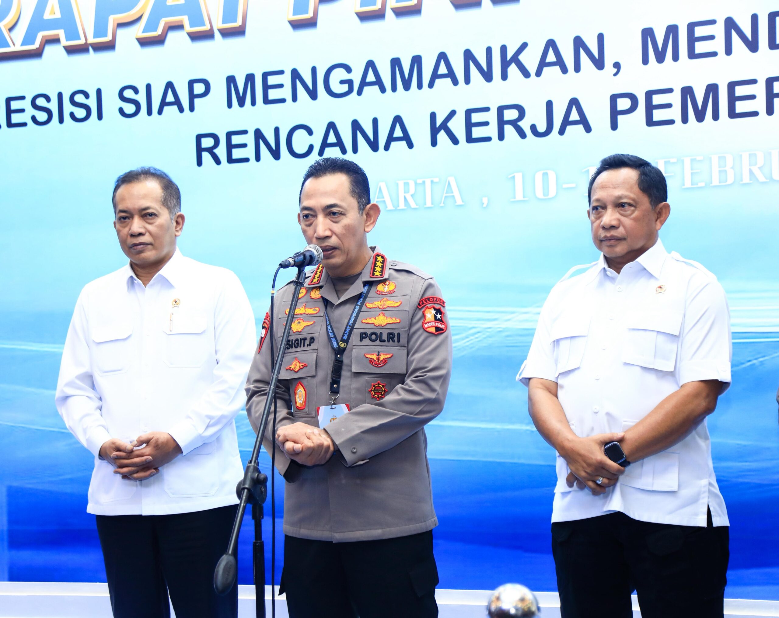 Kapolri di Hari Kedua Rapim Polri, Tekankan Peran Polri Jaga Stabilitas ...